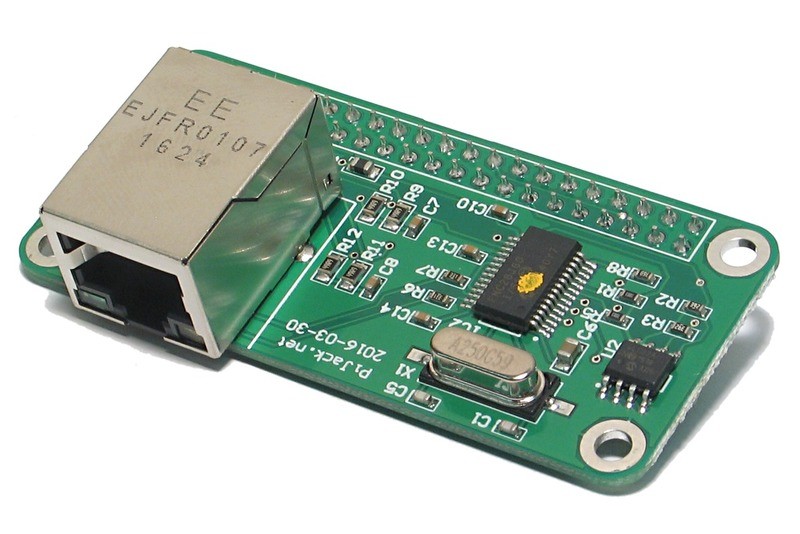 RASPBERRY PI ZERO ETHERNET HAT - PARTCO verkkokauppa