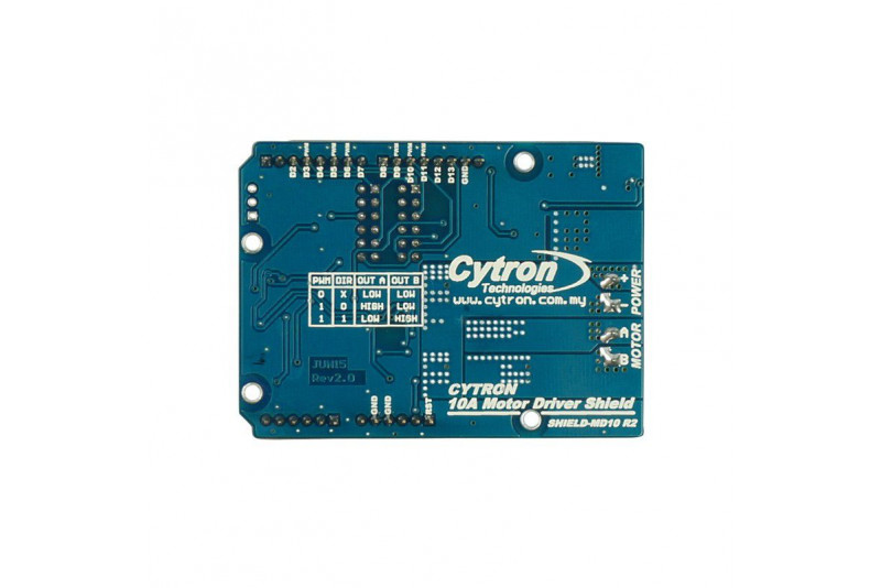 DC Motor Driver Shield 10A 7-30V - PARTCO